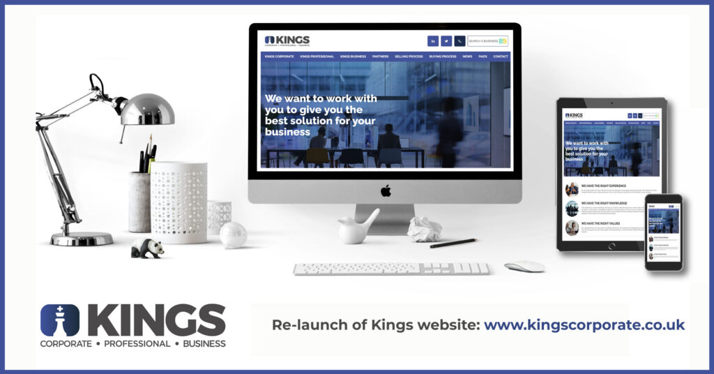 Kings announce the re-launch of new website - Business Buyers